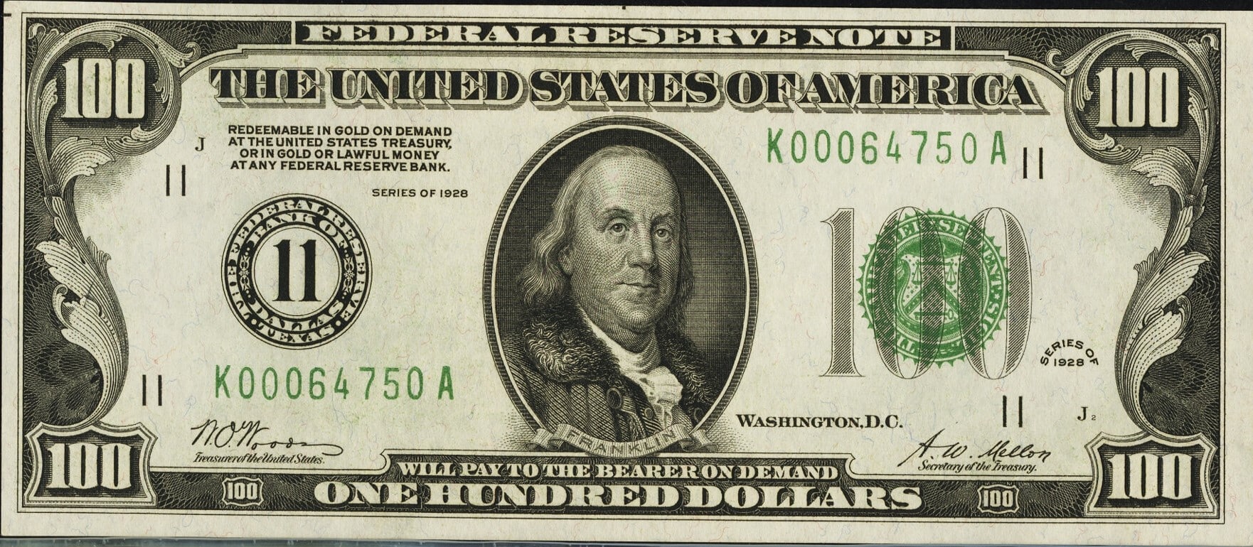 $100 Federal Reserve Notes Values (Star, Fancy SN#, Error & More ...
